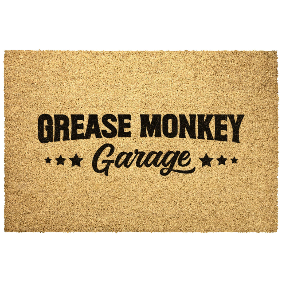 Grease Monkey Garage Door Mat