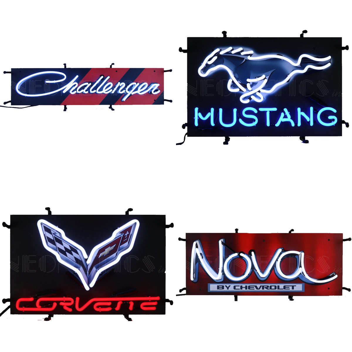 Automotive Neon Signs | Car Neon Signs | Grease Monkey Garage
