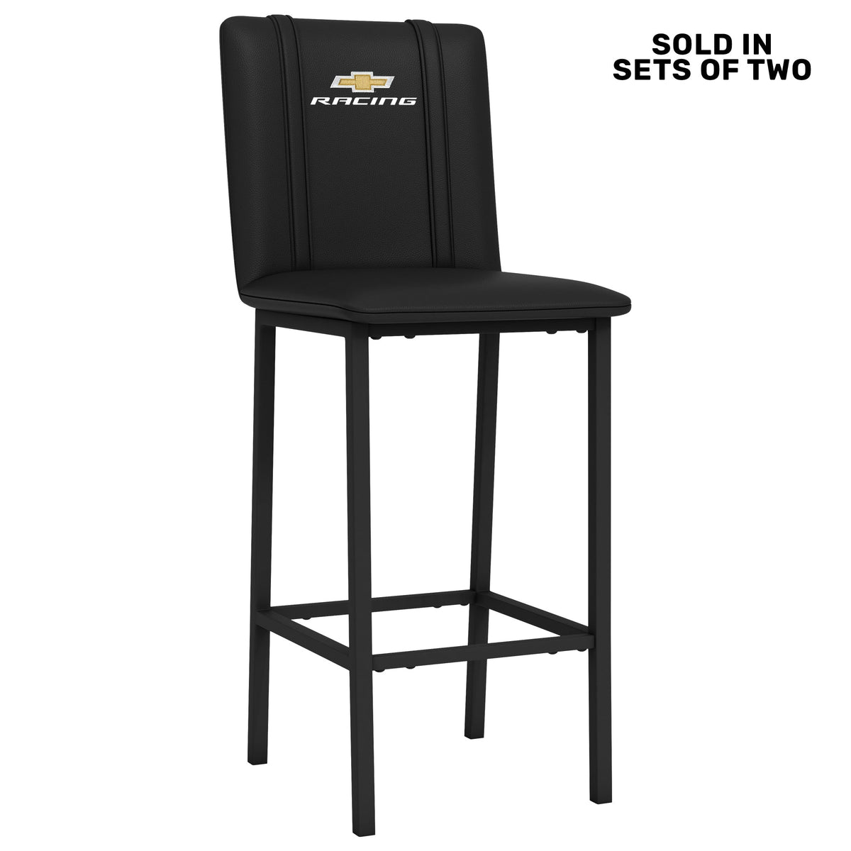 Bar Stool 500 with Chevy Racing Logo Set of 2 – Grease Monkey Garage