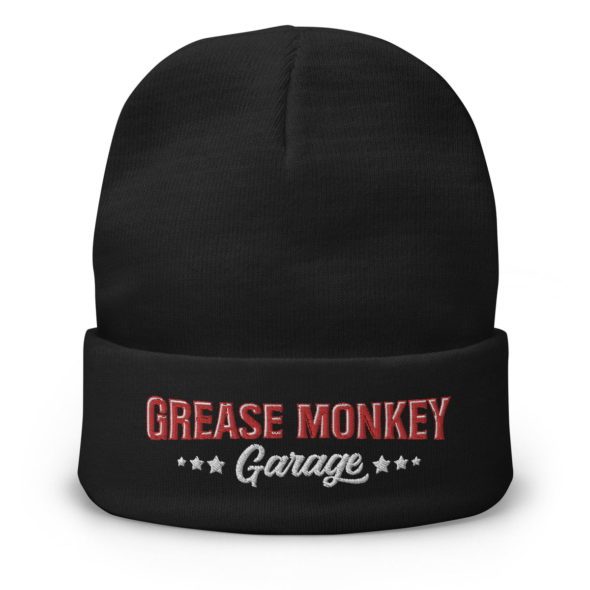 Grease Monkey Garage Embroidered Beanie
