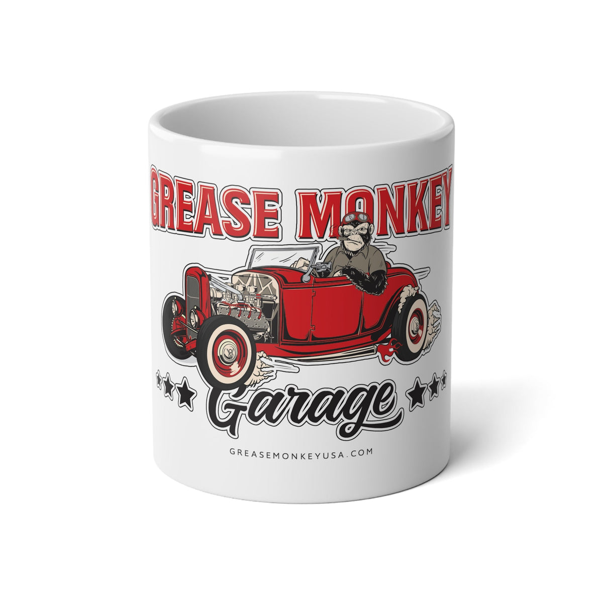 Grease Monkey Garage Jumbo Mug, 20oz