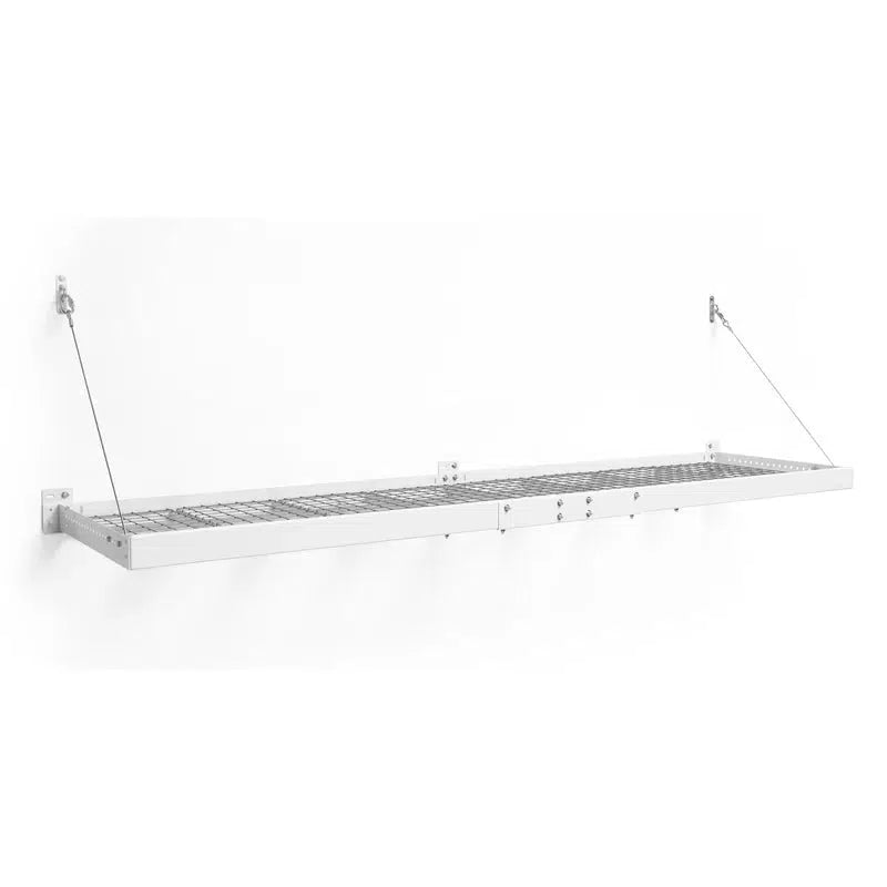 Pro Series White 2x8ft Wall Mounted Shelf (2 Pack) – Grease Monkey Garage