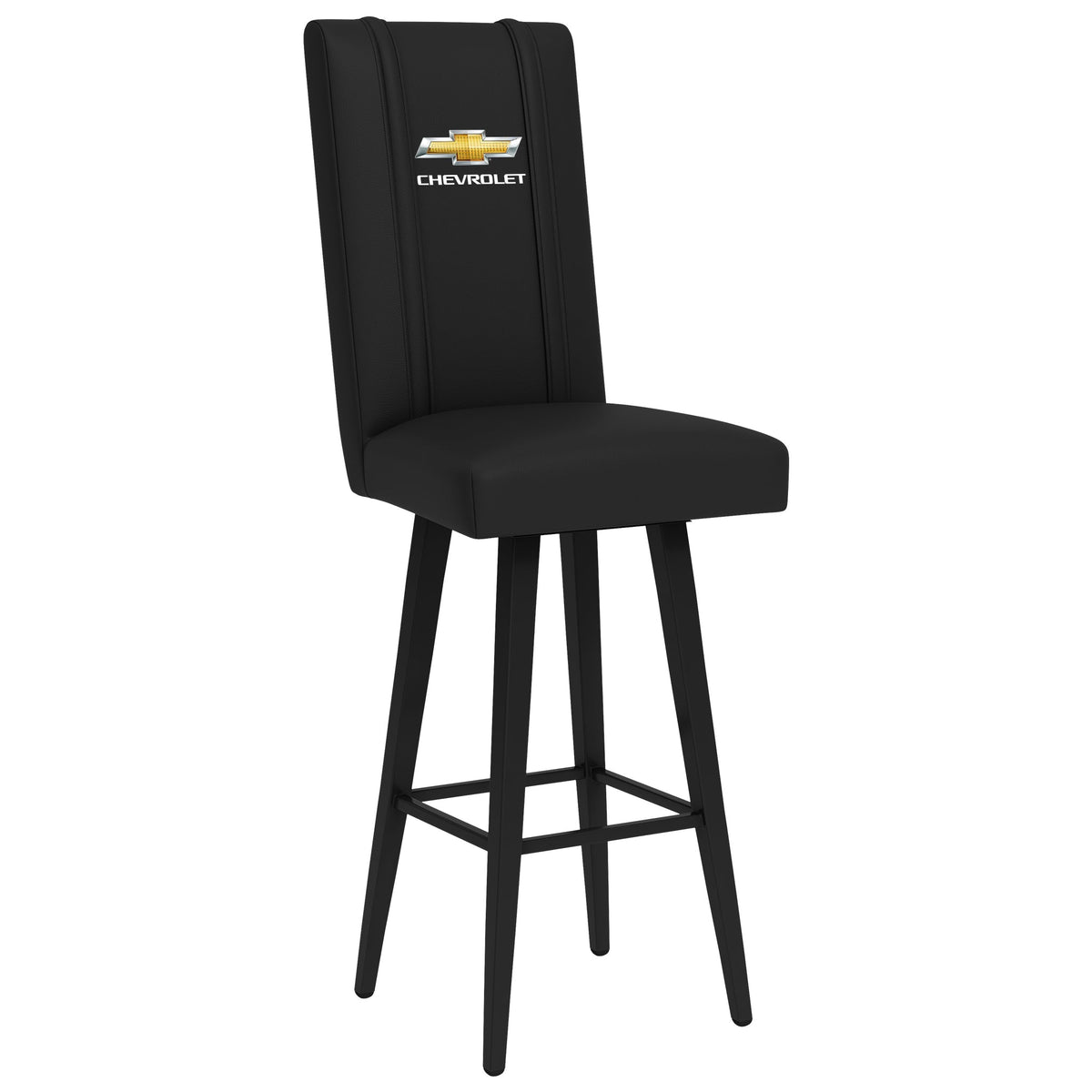 Swivel Bar Stool 2000 with Chevrolet Primary Logo – Grease Monkey Garage