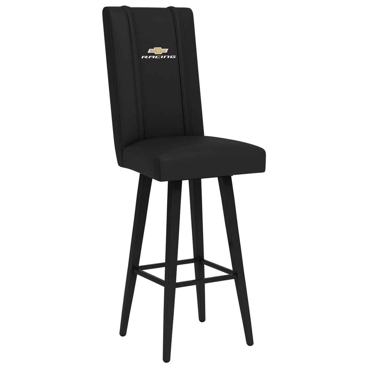Swivel Bar Stool 2000 with Chevy Racing Logo – Grease Monkey Garage