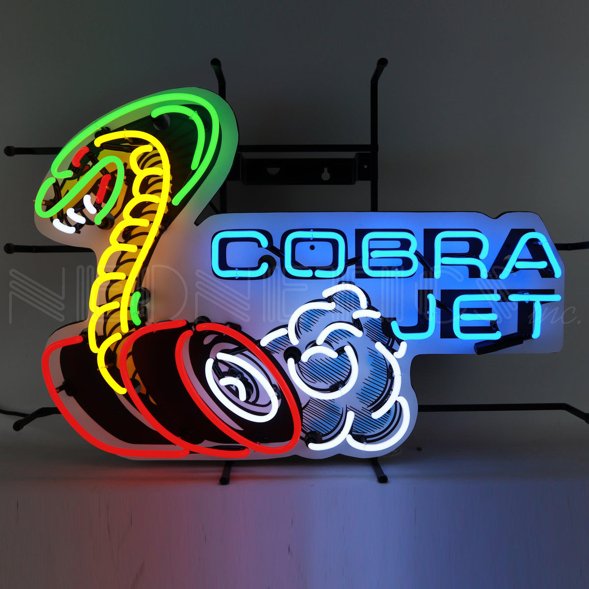Neonetics Cobra Jet Neon Sign | Grease Monkey Garage
